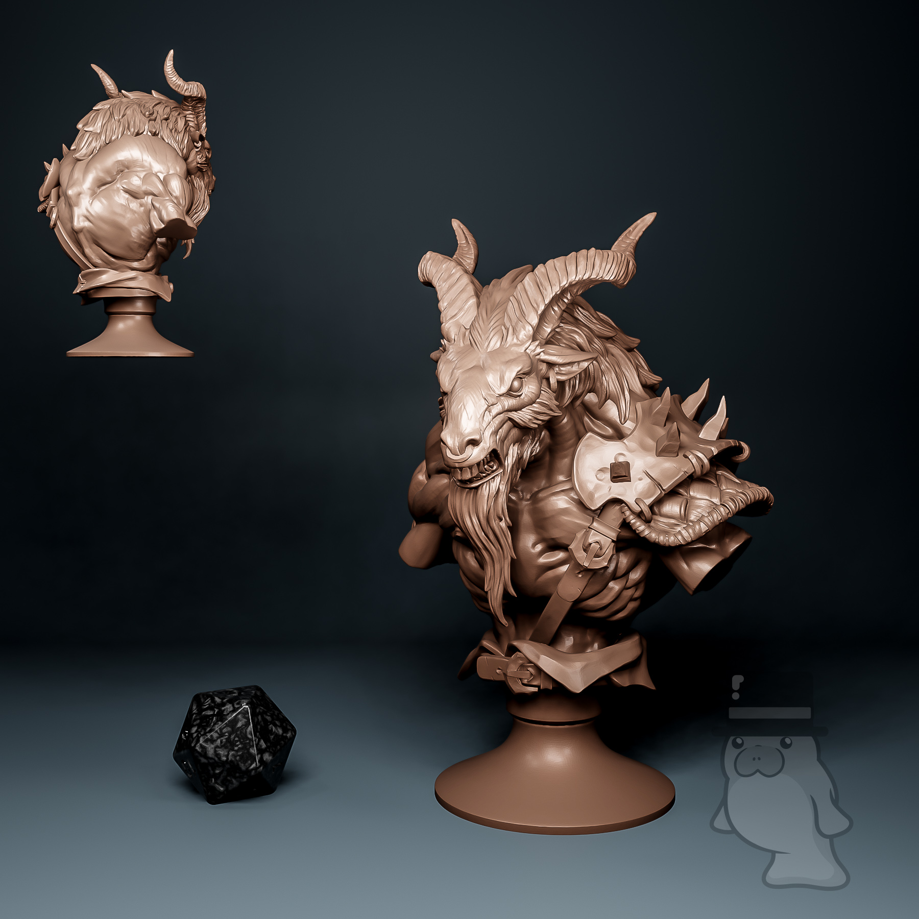 Gobor Warrior - Collector Busts - Artisan Guild :: Mini Manatee New Zealand